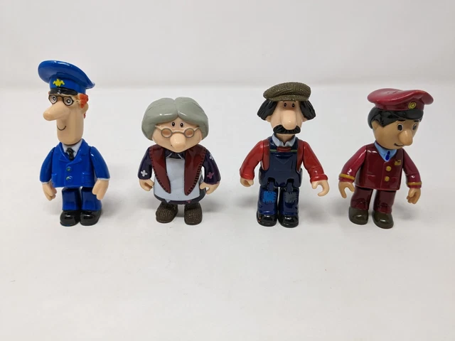 POSTMAN PAT TED Glen Mrs Goggins Ajay Figures Bundle 2005 4" Sds £11.99 ...
