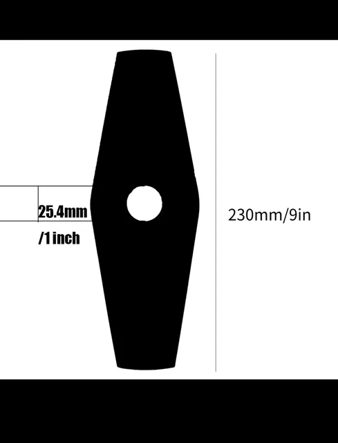 LAME DE DÉBROUSSAILLEUSE noire pour tondeuse à gazon, 9 pouces, scie à lame, EUR 12,00 - PicClick FR
