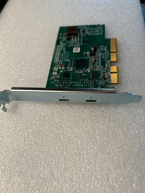 QNAP TBT3-40G2P QXP-T32P Thunderbolt 3 PCIe Expansion Card for QNAP NAS ...