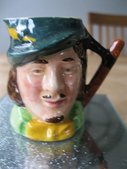 VINTAGE LANCASTER SANDLAND Ware Character Toby Jug ROBIN HOOD 1950s £4. ...