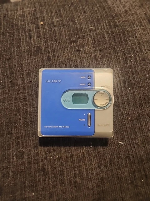 SONY MZ-N420D MINIDISC Player Walkman For Parts/Repair $70.00 - PicClick CA