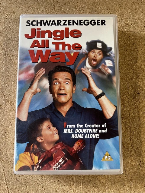 JINGLE ALL THE Way VHS Rare Ex Rental Big Box Version Arnold ...