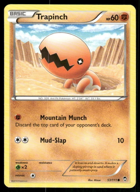 POKÉMON TCG POKÉMON Trapinch Common Regular £1.47 - PicClick UK
