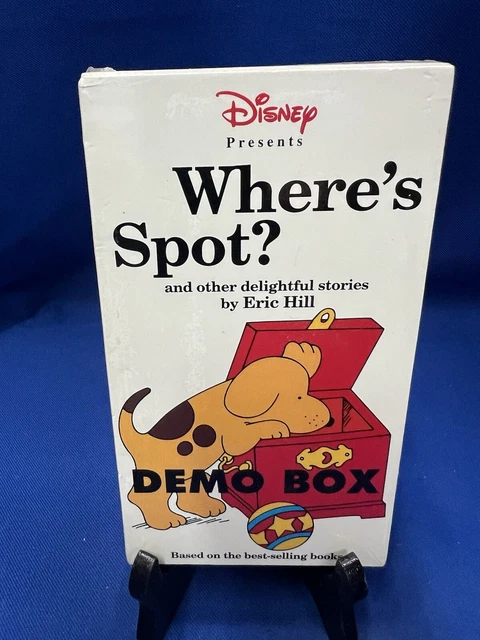 WHERE’S SPOT? VHS Video Tape 1993 King Rollo Films Eric Hill Walt ...