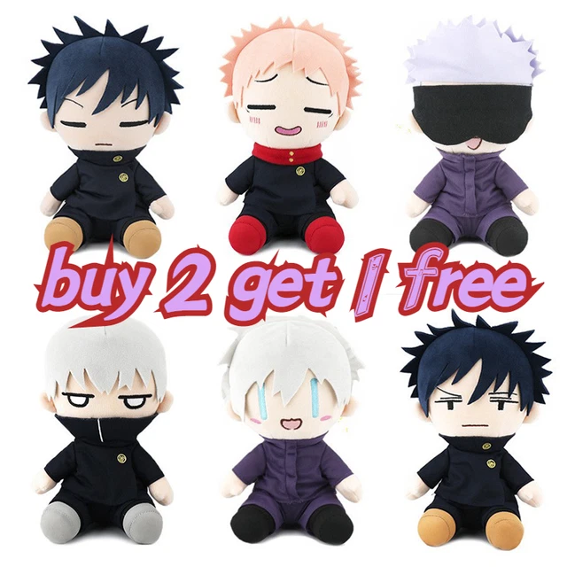 JUJUTSU KAISEN SATORU Gojo Geto Suguru Plush Doll Anime Soft Stuffed ...