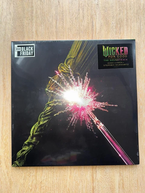 WICKED FOR GOOD RSD Black Friday 2025 2LP Yellow Brick Road Picture ...