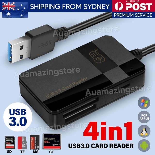 NEW USB 3.0 All In One Multi Memory Card Reader CF Micro SD HC SDXC ...