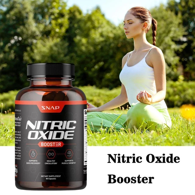 NITRIC OXIDE BOOSTER Supplement - L-Arginin, L-Citrulline - 90 Capsules ...