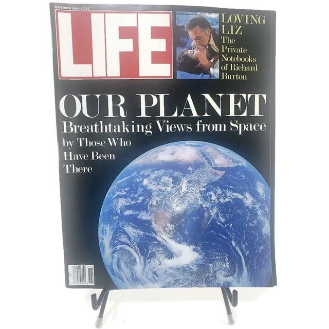 LIFE MAGAZINE NOVEMBER 1988 Our Planet Breathtaking View From Space £11 ...