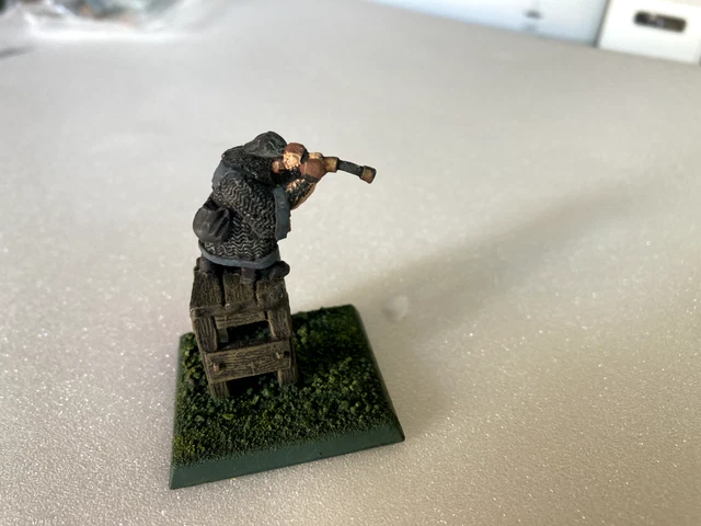 1980S GRENADIER MINIATURES Dwarf Spotter of DW015 Great Cannon Set RPG ...