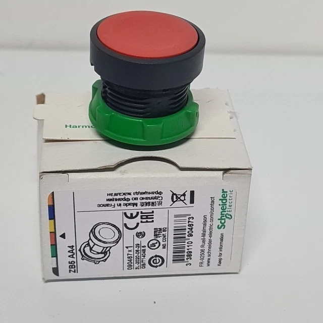 SCHNEIDER ELECTRIC HARMONY XB5 Series Push Button Switch, IP66, IP67 ...