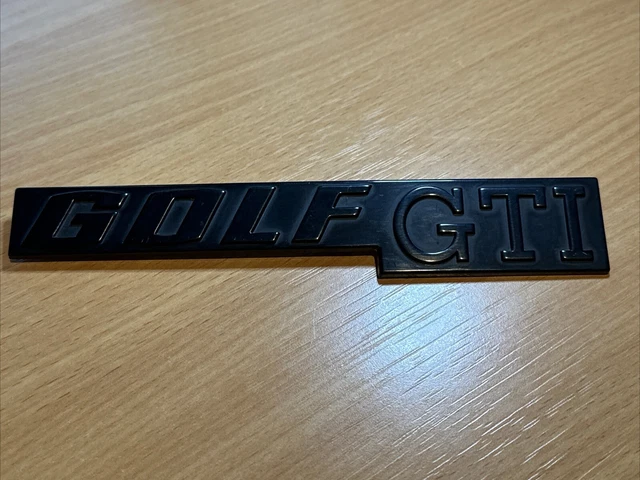 VW GOLF GTI Mk1 Rear Tailgate Badge Emblem GENUINE 171853687K £10.00 ...