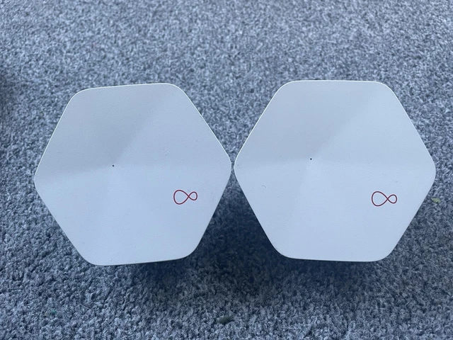 VIRGIN MEDIA WI-FI pods x2 SP01 booster plug in £82.00 - PicClick UK