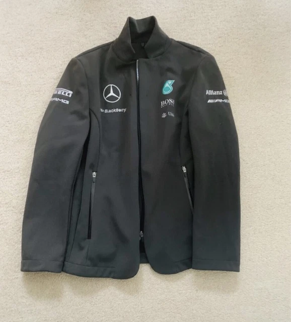F1 HUGO BOSS Mercedes Amg Petronas Team Issue Jacket Large £180.00 ...