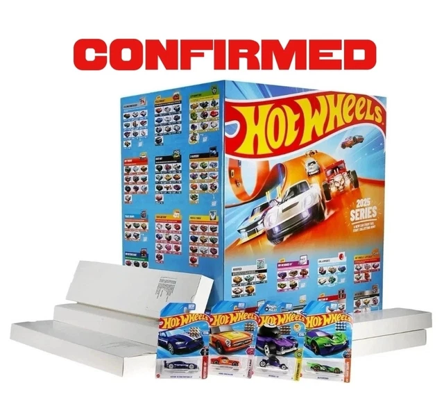 ORDER CONFIRMED! HOT Wheels RLC Exclusive 2025 Factory Sealed Set ...