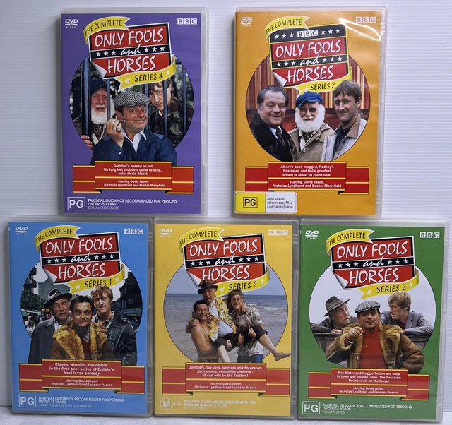 ONLY FOOLS AND Horses BBC Complete Series 1, 2, 3, 4 & 7 Region 4 ...