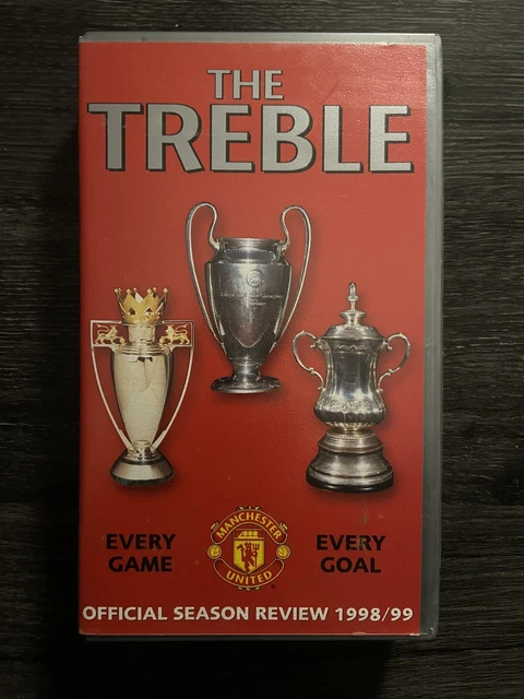 MANCHESTER UNITED - The Treble 1999 VHS Video Tape Man Utd Football! £3 ...