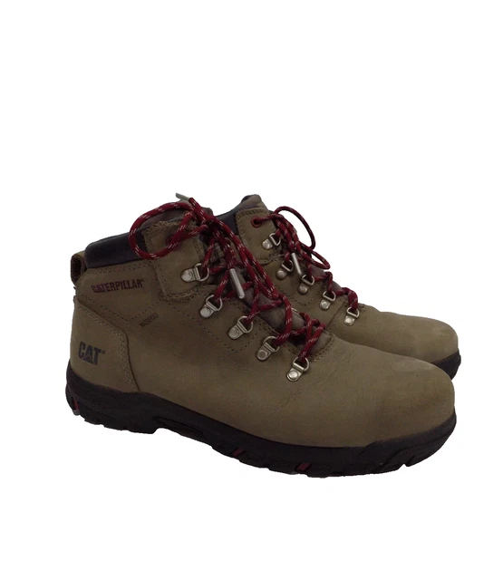 CATERPILLAR BOOTS STEEL Toe Cap UK 8 Wide Fit CAT Womens Mens ...