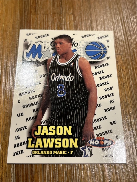 1997-98 NBA HOOPS Jason Lawson RC Orlando Magic #174 EUR 0,91 - PicClick FR