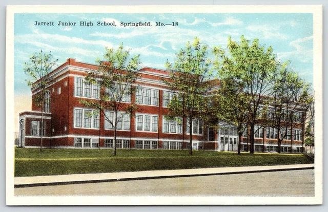 SPRINGFIELD MISSOURI~JARRETT JUNIOR High School~Front & Side Entrances ...