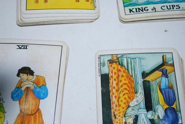 UNIVERSAL WAITE TAROT Deck – All 78 Cards – Used 1990 US Game systems ...