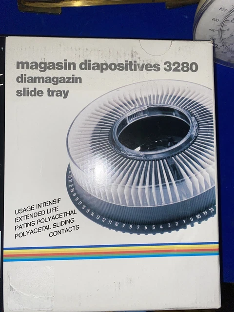 SIMDA UNIVERSAL SLIDE Carousel Projector Tray Boxed 3280 £7.00 ...