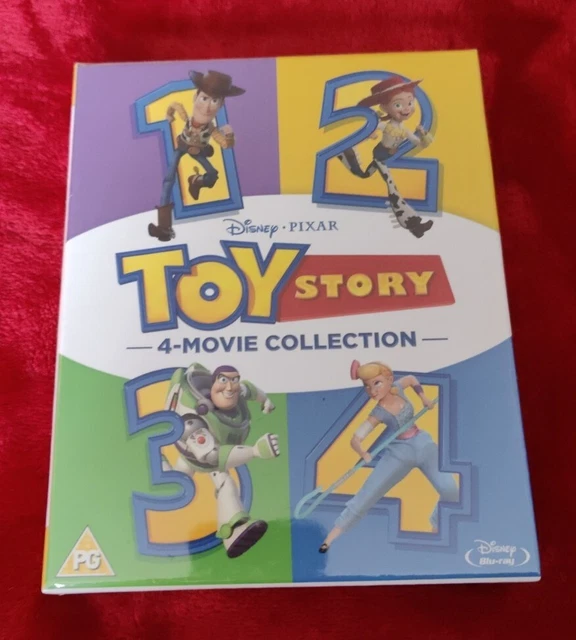 TOY STORY 1-4 Collection Blu Ray Boxset Brand New Sealed Newer Style 4 ...