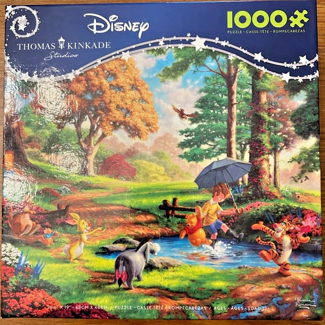 THOMAS KINKADE DISNEY Winnie the Pooh I 1000 Piece Jigsaw New by Ceaco ...
