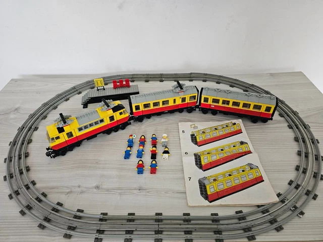 LEGO 12V EISENBAHN Trains 7740 Electric Inter-City Train Set alle ...
