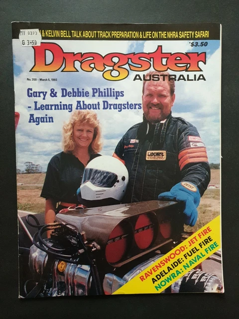 DRAGSTER AUSTRALIA - Drag Racing Magazine No.358 March 5, 1993 $7.64 ...