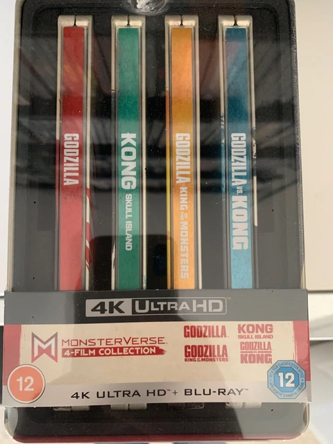 MONSTERVERSE 4K UHD Blu-ray Steelbook Collection Ultra HD Zavvi ...