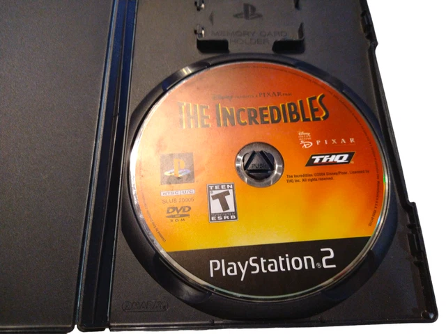 LOT OF 2 The Incredibles PS2 PlayStation 2 Video Games Rated E $20.74 ...