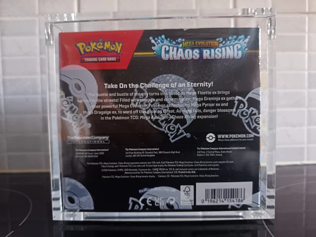 POKEMON TCG MEGA Evolution Chaos Rising Booster Box 36 Packs New Sealed ...