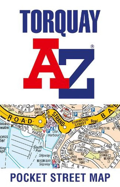 TORQUAY A-Z POCKET Street Map by A-z Maps £8.73 - PicClick UK