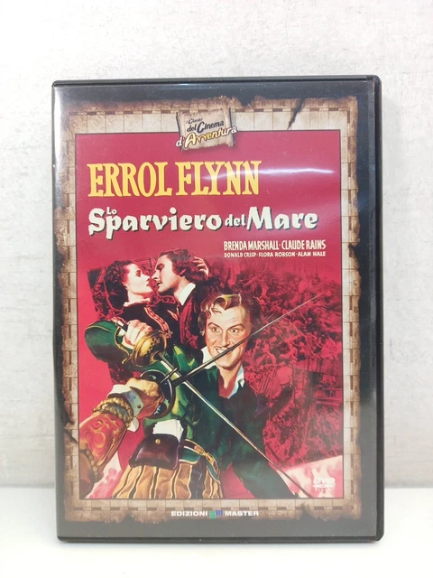 LO SPARVIERO DEL Mare Errol Flynn Brenda Marshall Claude Rains DVD A1 ...