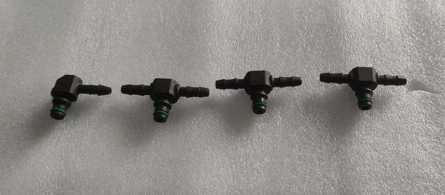 BOSCH INJECTOR LEAK off fittings X 4 fit BMW m47 e46 320d EUR 12,40 ...