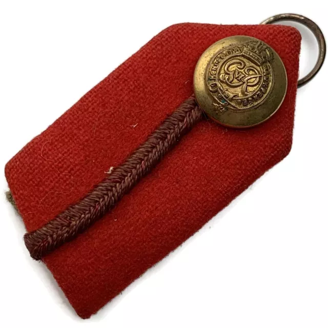 ORIGINAL WW2 BRITISH Army General Staff, Officers Insignia Red Tab ...