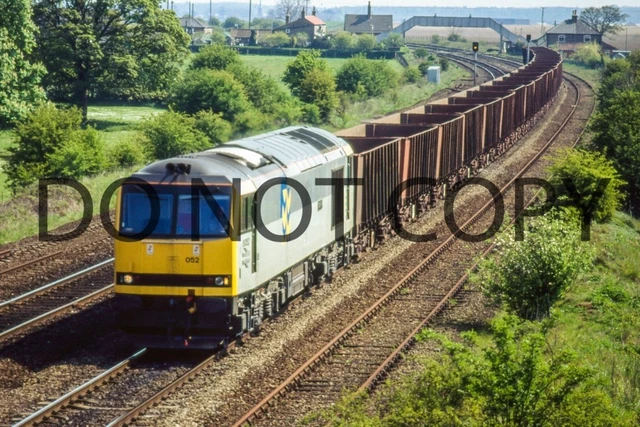 UK DIESEL TRAIN Railway Photograph Of Class 60 60052 Loco. Rm60-278 £1. ...