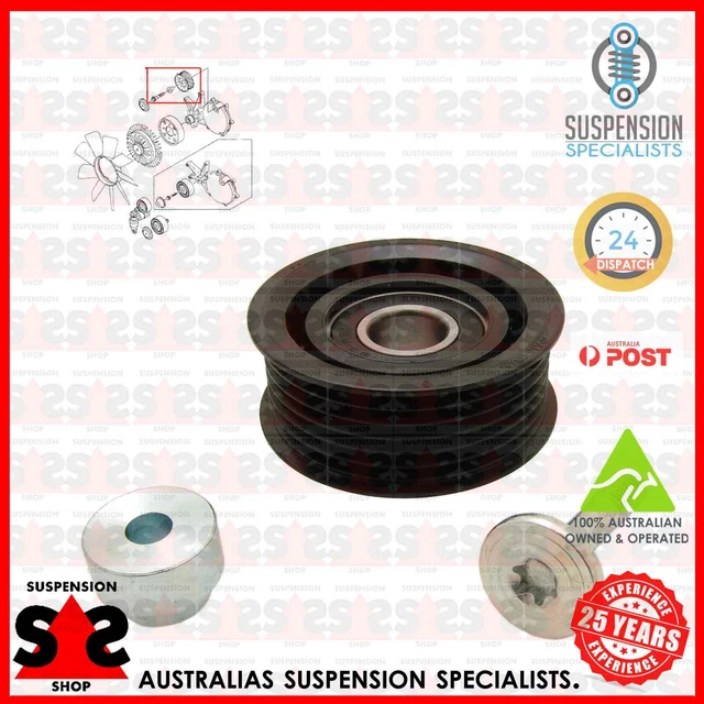 DEFLECTION/GUIDE PULLEY, V-RIBBED Belt Suit AUDI Q5 (8Rb) SQ5 TDI ...