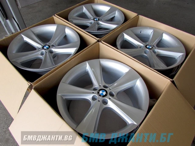 SET NEW ORIGINAL BMW light alloy wheel spider spoke Style 128 felgen ...