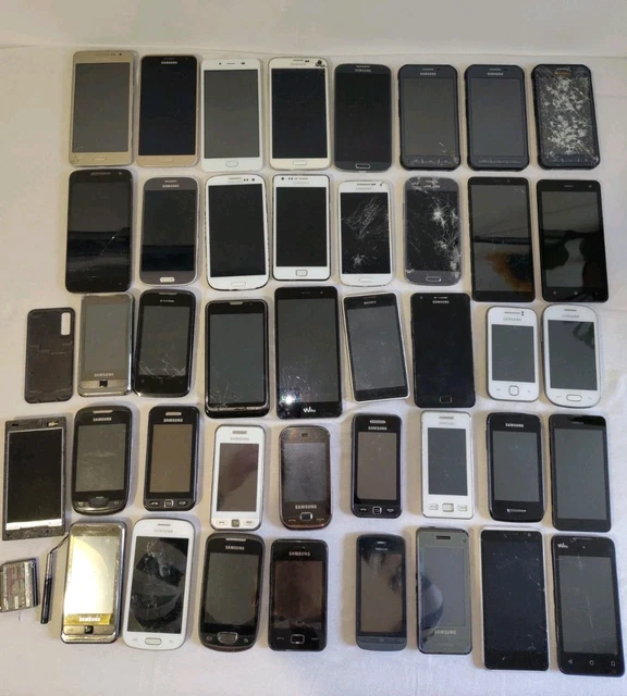 GROS LOT 41 Smartphone téléphone HS Hors Service À Réparer - Samsung Sony Nokia EUR 125,00 ...