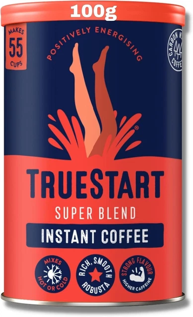 TRUESTART BARISTA GRADE Super Blend Instant Coffee100g (55 Cups ...
