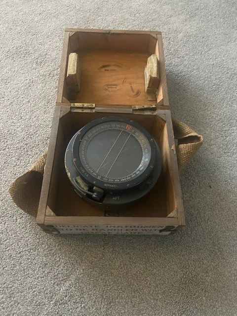 RAF COMPASS TYPE 8 WW2 British Aircraft In Original Box Untouched ...