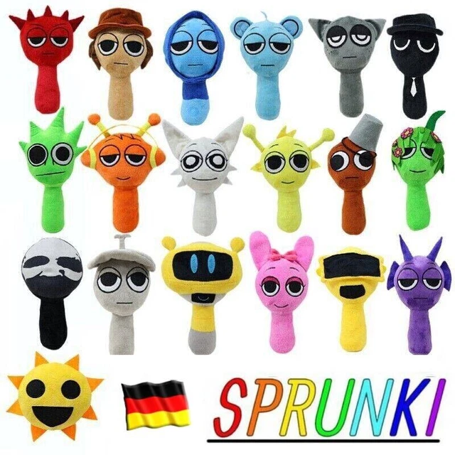 SPRUNKI PLÜSCH,SPRUNKI SPIEL Plüsch,Wenda Sprunki,Sprunki Gray,für ...