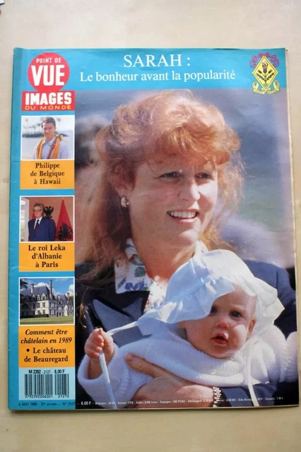 POINT DE VUE N°2127 Sarah Duchesse D'york Beauregard EUR 2,90 - PicClick FR