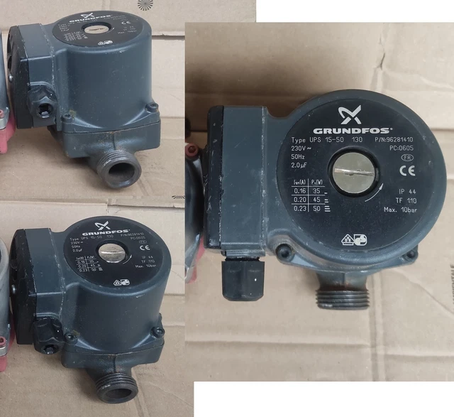 POMPA CIRCOLATORE CALDAIA Grundfos Ups 15-50 130 Usato EUR 23,00 - PicClick IT