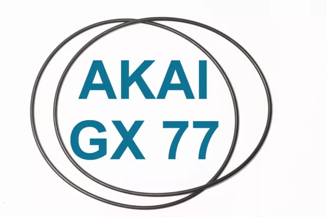 COURROIES SET AKAI Gx 77 Magnetophone A Bande Extra Fort Neuf Fabrique Gx77 EUR 11,95 - PicClick FR
