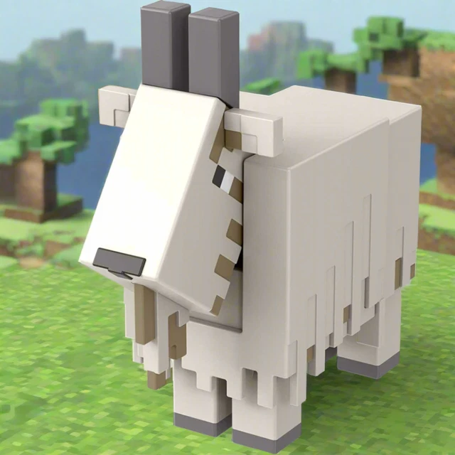 MINECRAFT GOAT ACTION Figure £21.84 - PicClick UK