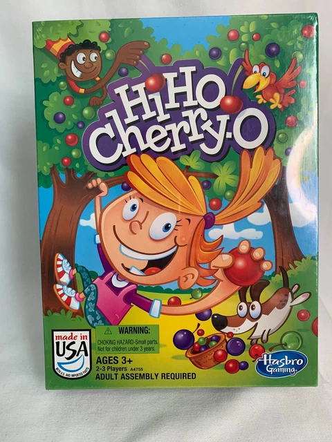 HASBRO HI HO Cherry-O Childrens Preschool Board Game New Sealed In Box ...