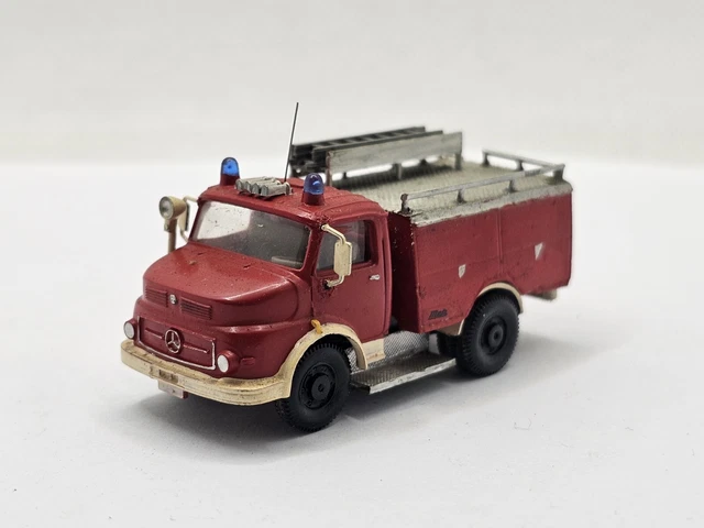 HERPA 1:87 FEUERWEHR eigenbau wiking Mercedes benz L Feuerwehr EUR 30 ...